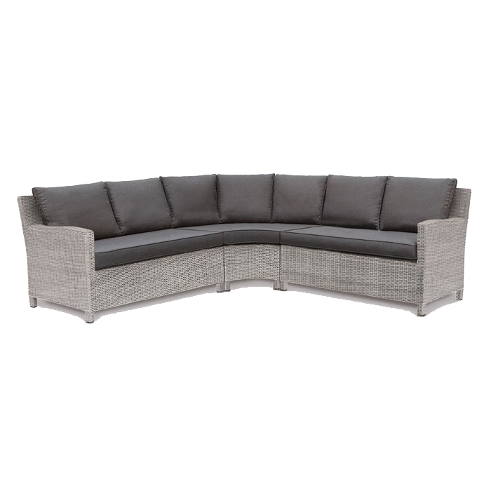 Buy Kettler Palma Casual Dining Grande Corner Sofa Set White Wash Stoves Are Us