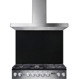 Rangemaster 90cm Black Splashback | Stoves Are Us