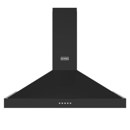 Stoves Sterling 110PYR Chimney Hood, Black | Stoves Are Us