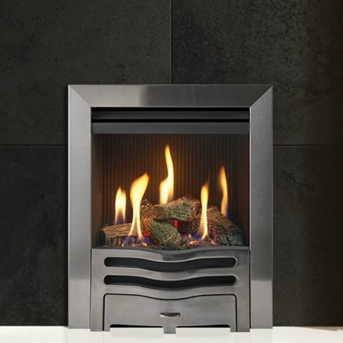 Gazco Logic Wave Inset HE Balanced Flue Gas Fire | Stoves Are Us