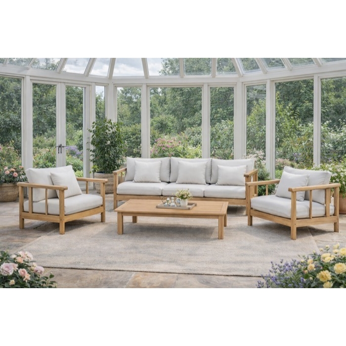 Nestune Luxe 4 Seat Lounge Set | Stoves Are Us