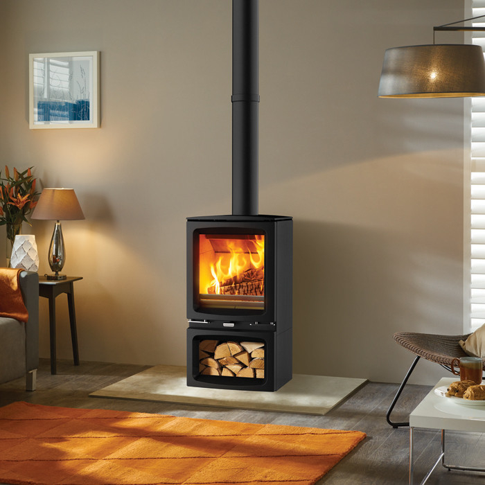 Stovax Vogue Midi Ecodesign Stove With Midline Base